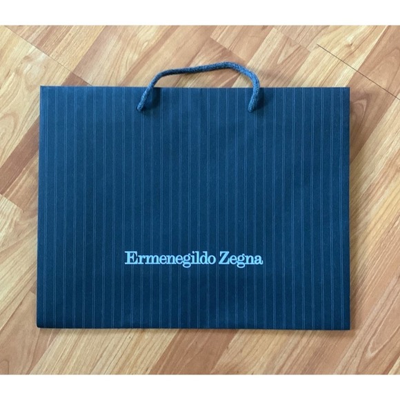 Ermenegildo Zegna | Party Supplies | Ermenegildo Zegna Shopping Bag ...
